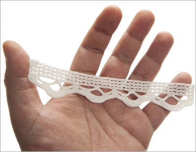 Wavy Edging Crochet Model - Valery Accessory
