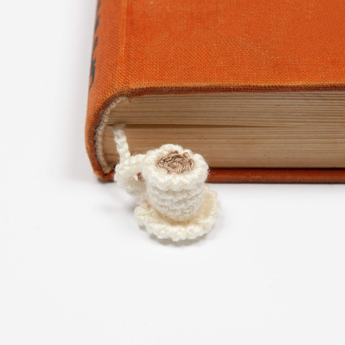 Cottagecore Cozy Crochet Teacup Bookmark With Macaron Tassel - Valery ...